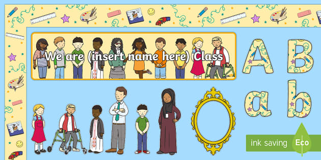 👉 Our Class Display Pack (teacher made)