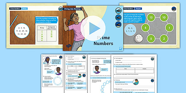 👉 White Rose Maths Compatible Year 5 Prime Numbers