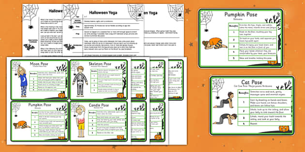 Halloween Yoga Story (teacher made)