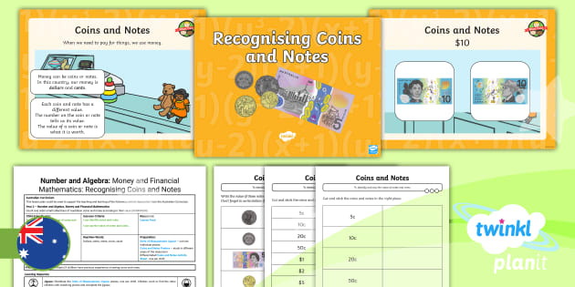 Year 2 Value of Coins and Notes Lesson 1 (teacher made)
