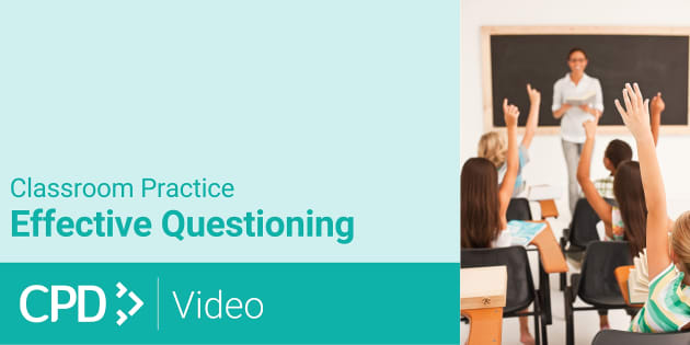 Effective Questioning: Classroom Practice CPD Video - Twinkl Effective Questioning: Classroom Practice CPD Video - Twinkl