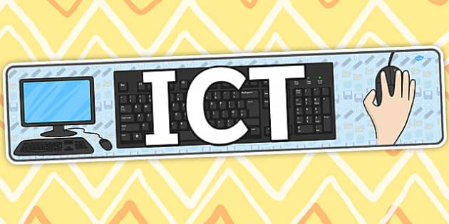 ICT Display Banner - ICT, primary, general, display, banner