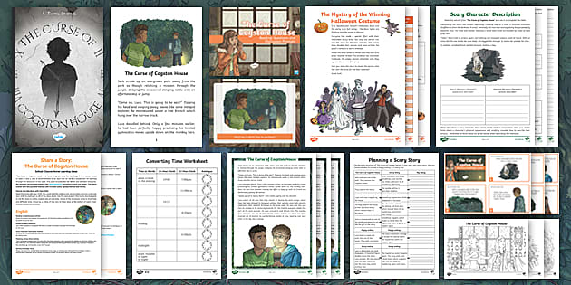 Share a Story - Spooky Story eBook (9-11 Years) School Closure Pack