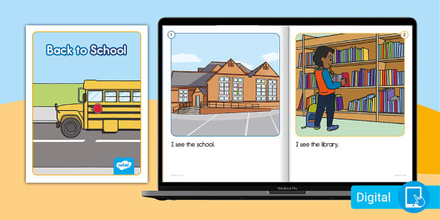 Back to School Emergent eBook | PreK Resource | Twinkl USA