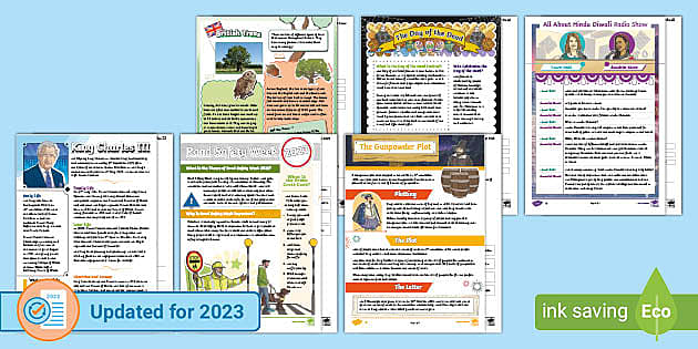 LKS2 November Differentiated Reading Comprehension Activity Pack