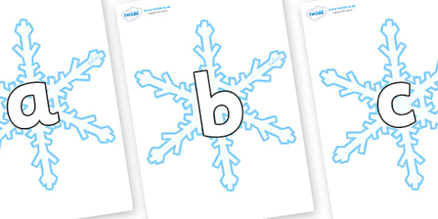 Phoneme Set on Snowflake (Teacher-Made) - Twinkl