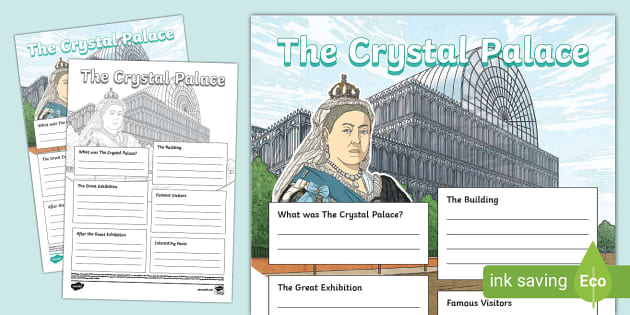 The Crystal Palace Fact File Template (teacher made)