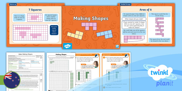 Level 2 Area: Measure and Estimate the Area of Surfaces Using Square