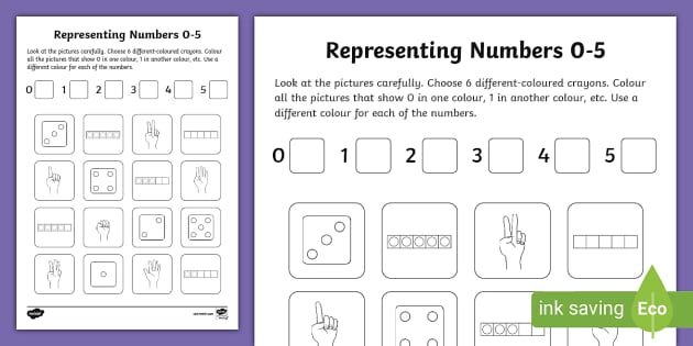 👉 Representing Numbers 0-5 Activity | Twinkl - Twinkl 👉 Representing Numbers 0-5 Activity | Twinkl - Twinkl