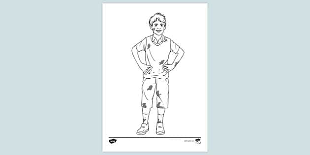 FREE! - Young Mickey Colouring | Colouring Sheet - Twinkl