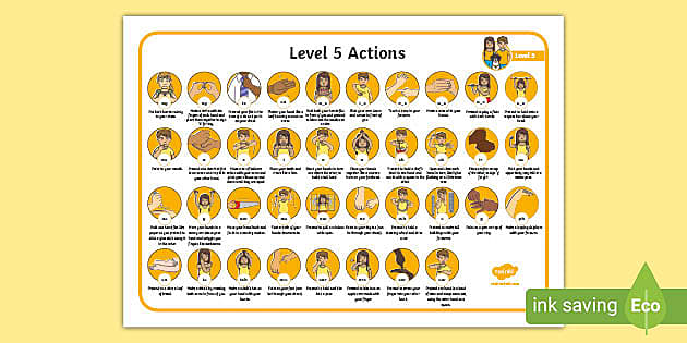 Level 5 Action Sound Mat - Twinkl Phonics (teacher made)
