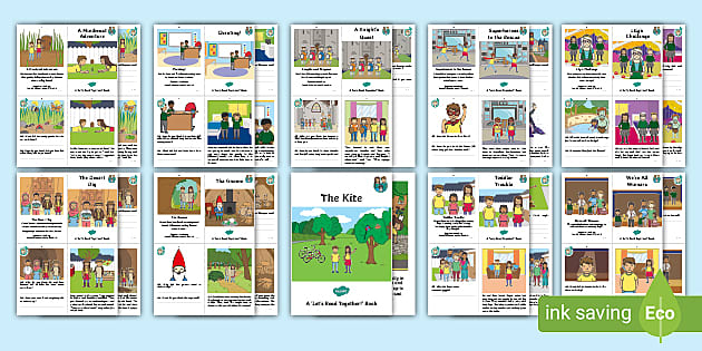 Phase 6 Phonics Books - Primary Resources (teacher made)