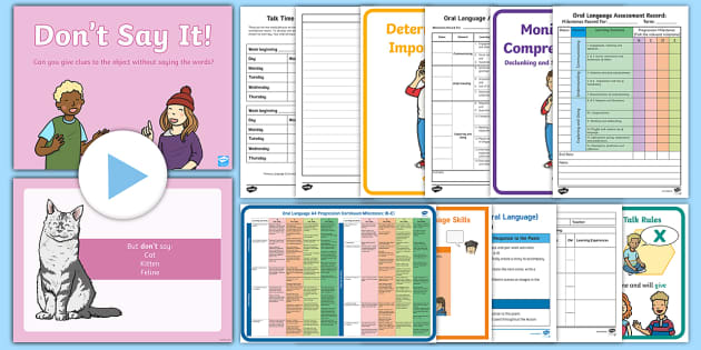 Primary Oral Language Junior and Senior Infants (Pack).