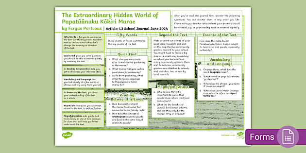 Level 3 June 2024 Journal: Papatūānuku Kōkiri Marae