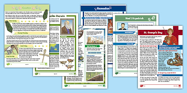UKS2 April Reading Comprehension Activity Pack