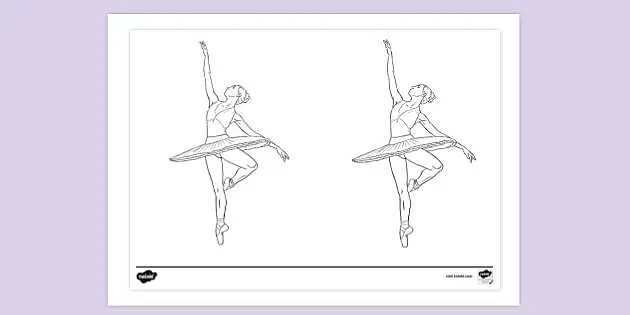 Ballet Dancer Drawing Steps