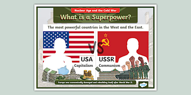 Nuclear Age and the Cold War: What is a Superpower? Poster