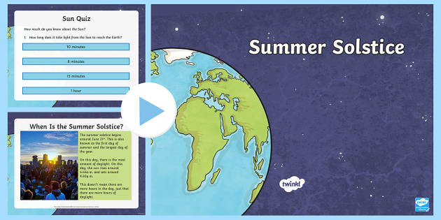 Summer Solstice Assembly Pack | Whole School | RE Resources