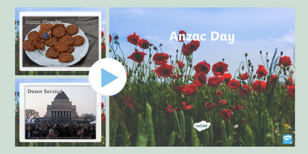 Anzac Day Photo PowerPoint (teacher made) - Twinkl
