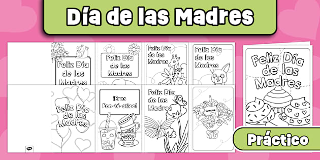 Plantillas para colorear del Día de las Madres