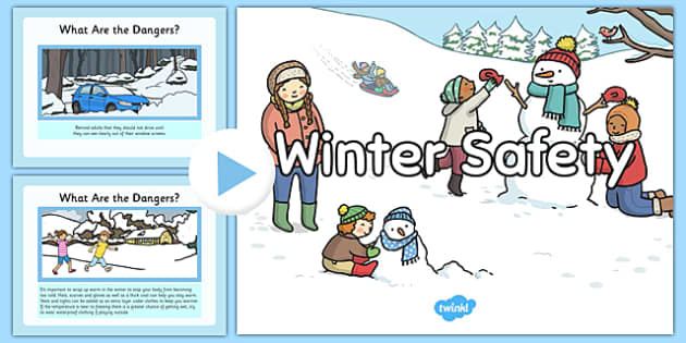 Presentation for Winter Safety | Teaching Resources | Twinkl