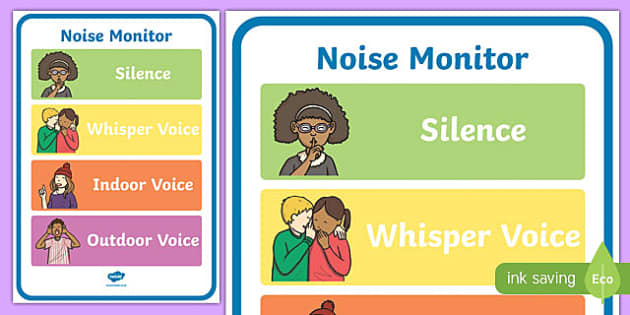 👉 Sound Monitor Classroom Display Pack - Primary Resources