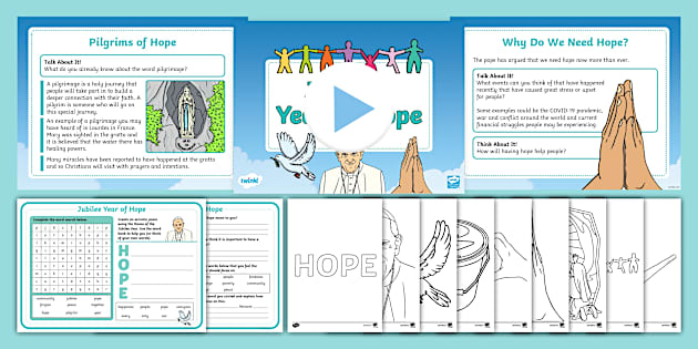 Jubilee Year of Hope (teacher made) - Twinkl