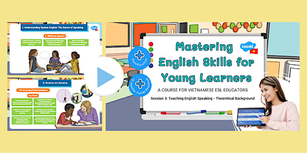 Teaching English Speaking: Theoretical Background - Twinkl