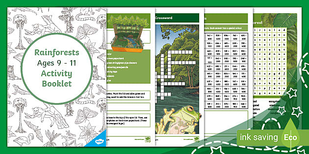 Rainforest Crafts and Activity Ideas for Kids