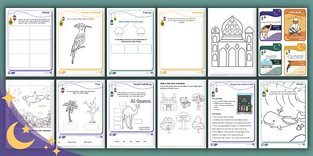 Ramadan Day 13-18: Activity Sheets (teacher made) - Twinkl