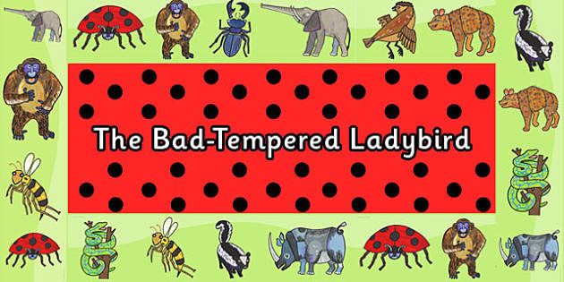 FREE! - Display Borders to Support Teaching on The Bad Tempered Ladybird
