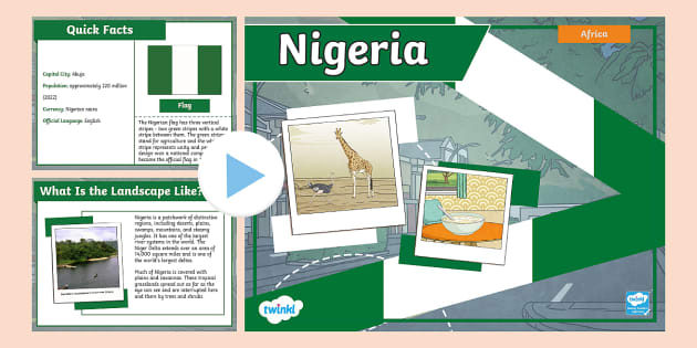 KS2 Nigeria PowerPoint - Twinkl