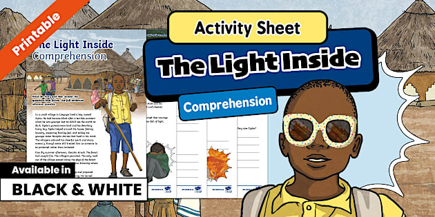 The Light Inside – Disabled Story - Comprehension - Twinkl
