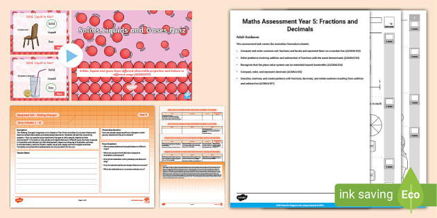 Making Changes Yr 5 Wk 9-10 (teacher made) - Twinkl