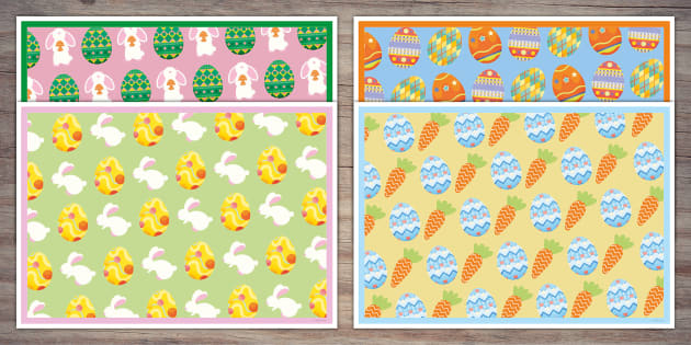 Easter Themed Printable Placemats | Twinkl Party - Twinkl