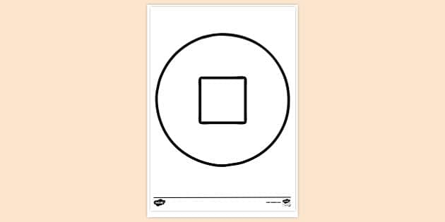 Stop Button Colouring Sheet | Colouring Pages (teacher made)