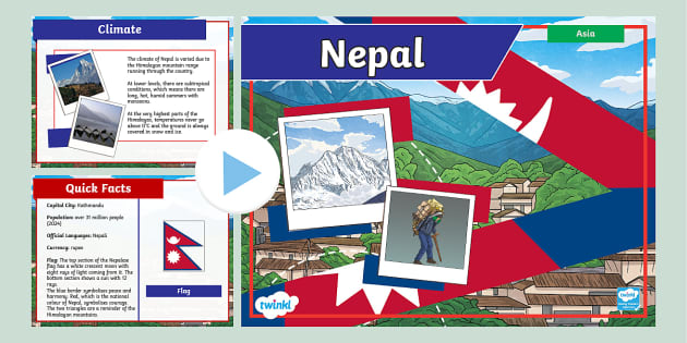 KS2 Nepal PowerPoint (teacher made) - Twinkl