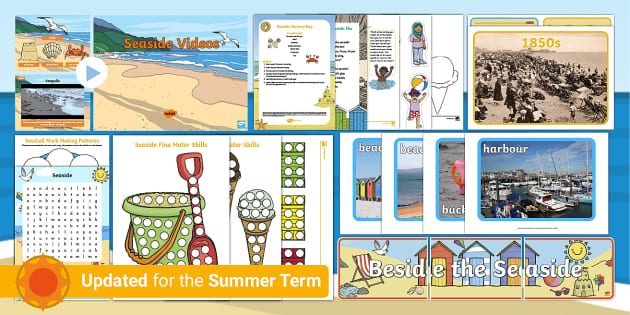 Seaside Resource Pack for Childminders (teacher made)