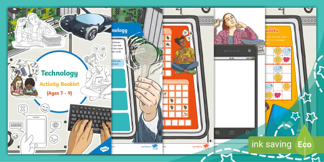 Technology Activity Booklet (7 to 9 years) (Teacher-Made)
