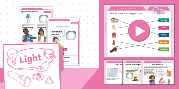 Step into Science: Y3: Spring: Block 3: Light: Steps 1 to 8