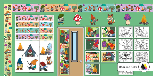 Happy Campers! Door Decorating Pack