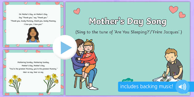 On Mother's Day Song PowerPoint (teacher made) - Twinkl
