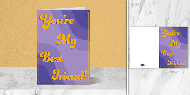 KS2 Best Friends Card | Twinkl Party (teacher made) - Twinkl