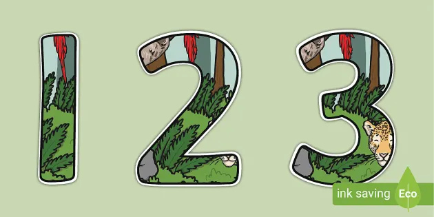 Jungle Themed Classroom Printables