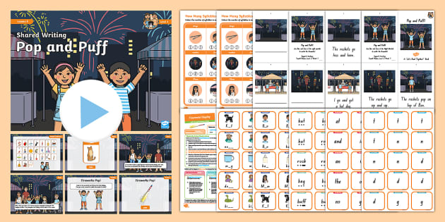 Recap Reading and Writing Level 2: Week 7: Lesson 5 - Twinkl