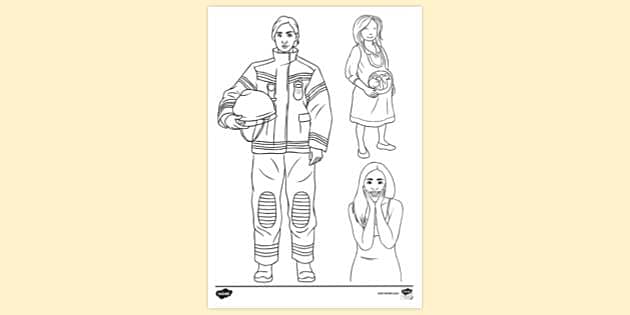 Women Colouring Page | Colouring | Colouring Sheets - Twinkl