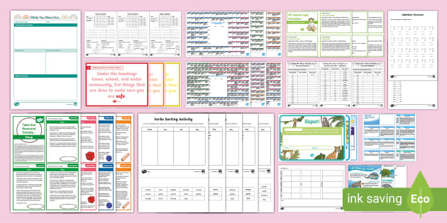 Ultimate Supply Teacher Second Level Pack (Teacher-Made)