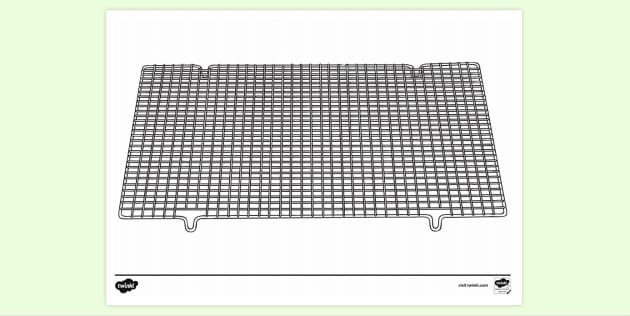 FREE! - Cooling Rack Colouring Sheet | Colouring Sheets