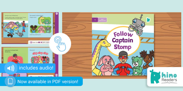Level 1 Unit 1: Follow Captain Stomp | Story With Actions