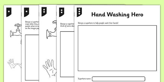 Handwashing Worksheet